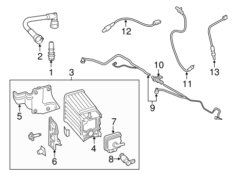 Emission Components for 2015 Lincoln Navigator | Genuine OEM Ford Parts ...