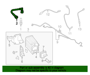 2013-2024 Ford PCV Hose DL3Z-6A664-A | OEM Parts Online