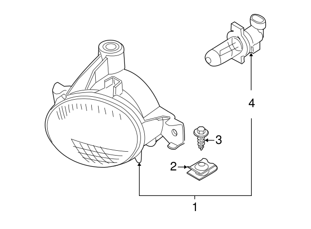63-17-7-237-434 - Fog Light 2007-2013 BMW X5 | AutoNationParts.com