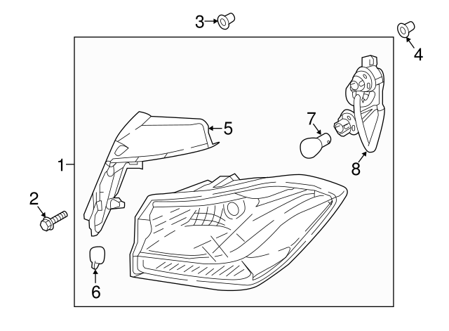 92480-G3110 - Tail Light Socket 2018-2020 Hyundai Elantra GT ...