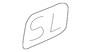 2001-2014 GM Quarter Panel Emblem 10362941 | TascaParts.com