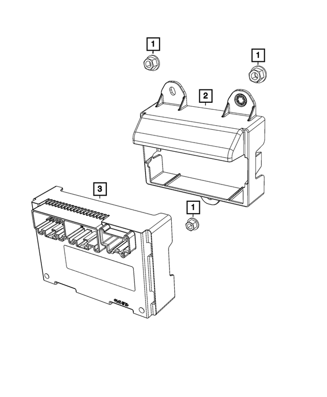 2018-2020 Jeep Transfer Case Control Module 68416517AA | Mopar eStore