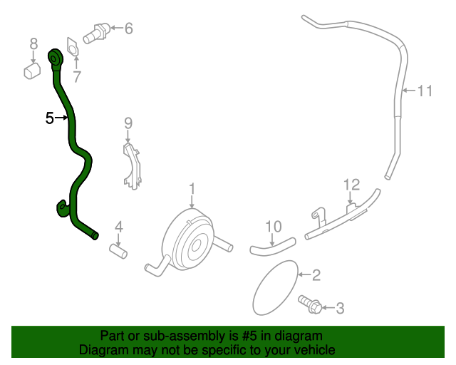 2013 Infiniti JX35 Outlet Pipe 14053-3JA0B | Discount Infiniti Parts