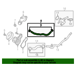 2011-2021 Hyundai Engine Coolant Bypass Hose 25472-2E000 | OEM Parts Online