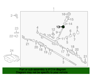 56519-3Z000 - Lower Bearing 2011-2016 Kia Optima | Kia.Parts Store