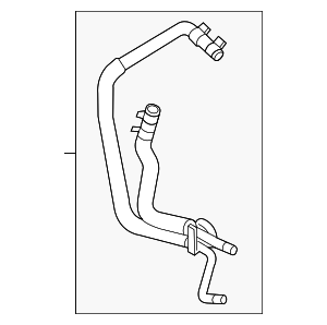 Genuine OEM Ford Part - Hose & Tube Assembly BC3Z-7R081-K | Genuine OEM ...