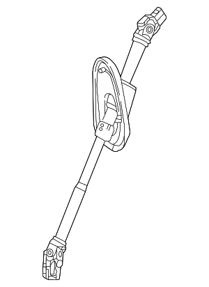 447-460-27-00 - Shaft Assembly 2016-2020 Mercedes-Benz Metris ...