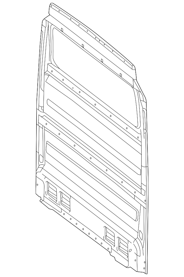 9107102400 - Partition Panel 2019-2024 Mercedes-Benz | Mercedes-Benz ...