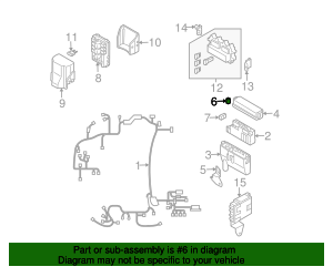 24319-C9915 (24319c9915) - 1999-2010 Infiniti Fuse | Infiniti Parts Net