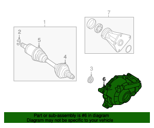 31507609300 - 2008-2010 BMW X6 Carrier Assembly (31-50-7-609-300) | BMW ...