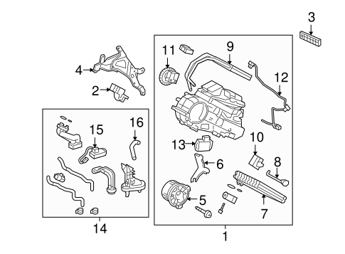 A/C Condenser & Evaporator for 2020 Lexus GX460 | My L Parts