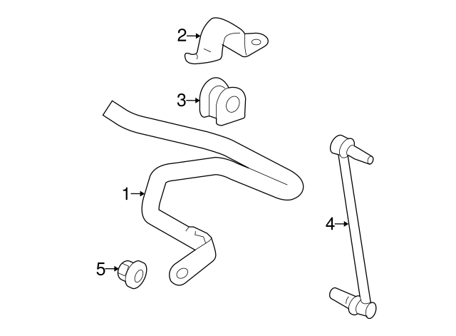 2004-2009 Toyota Prius Suspension Stabilizer Bar Bushing 48815-13040 ...