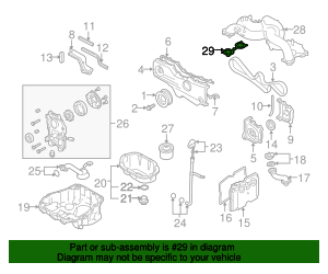 2010-2012 Subaru Manifold Gasket 14035AA540 | OEM Parts Online