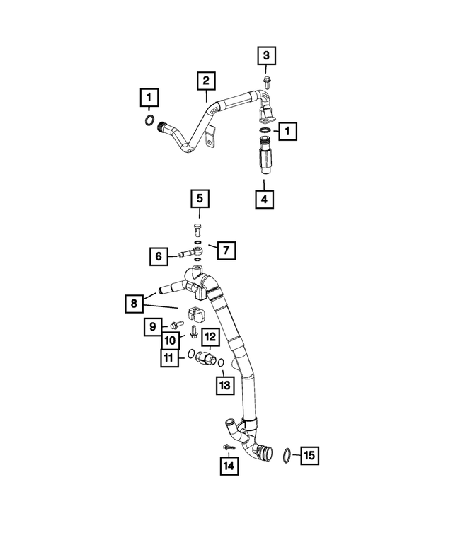 2019-2022 Ram Male Fitting 68447587AA | Mopar Estores