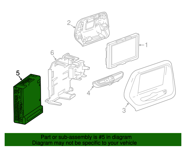 2019 Chevrolet Camaro Receiver 84612950 | TascaParts.com