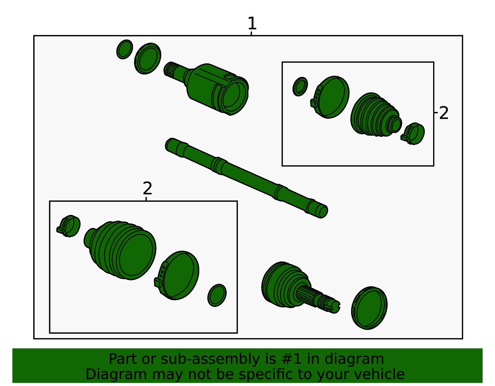 2020-2025 GM Axle Assembly 60007212 GM | GMPartsDirect.com