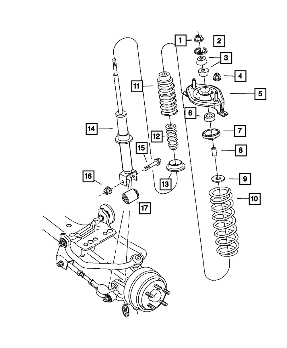 6101696 - Hex Flange Lock Nut 2001-2025 Mopar | Group 1 Auto Parts