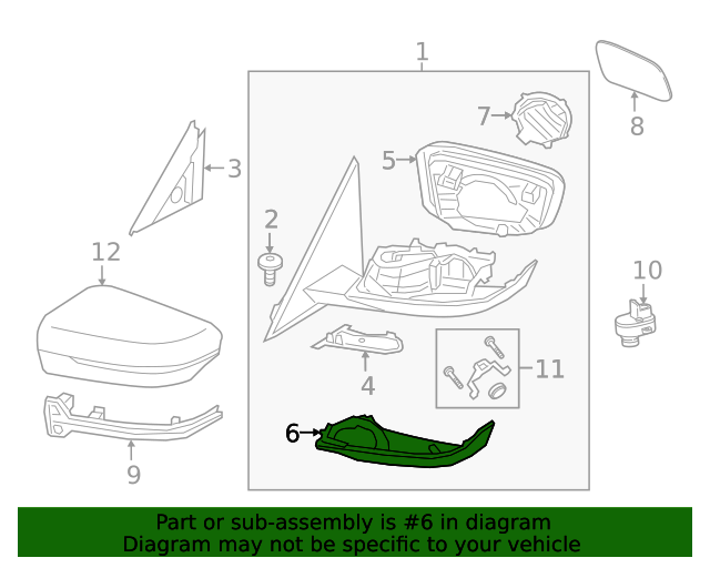 Genuine BMW 51-16-7-498-203 | Lower Cover | FREE Shipping on Most ...