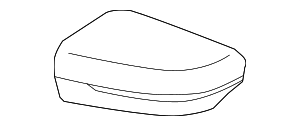 51168492897 - 2019-2025 BMW Mirror Cover (51-16-8-492-897) | BMW of ...