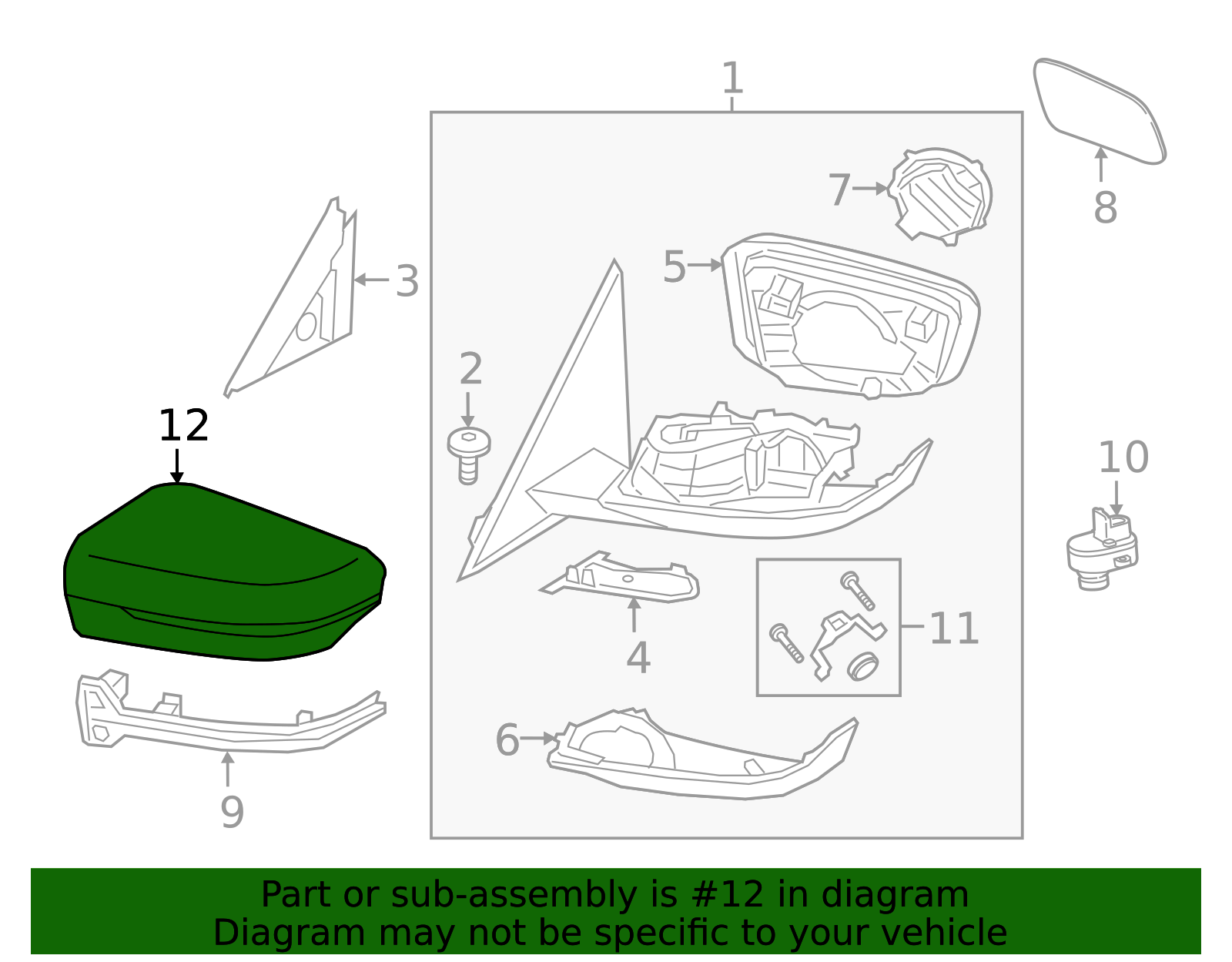 51-16-8-492-897 - 2019-2024 BMW - Mirror Cover | BMWPartsHub