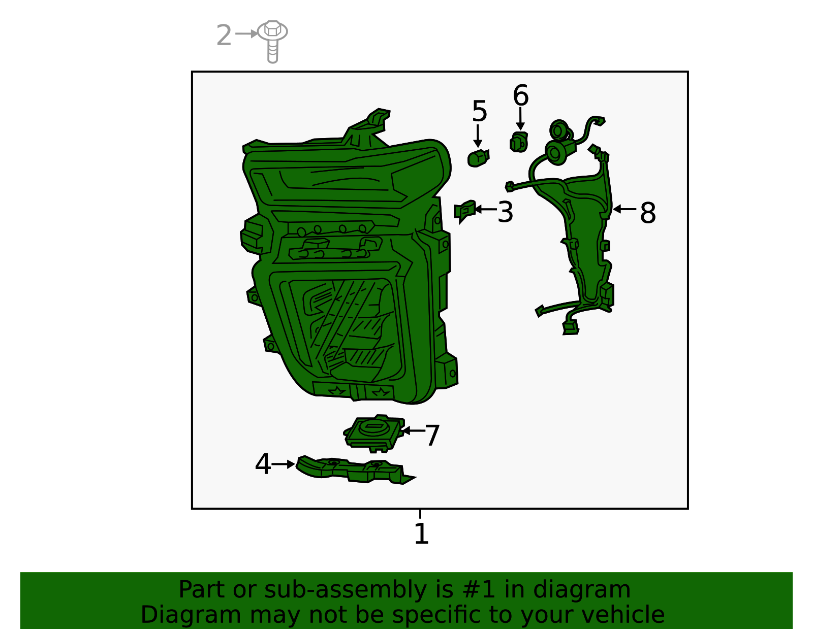 2020-2023 Chevrolet Headlamp 87818248 | Partners Chevy
