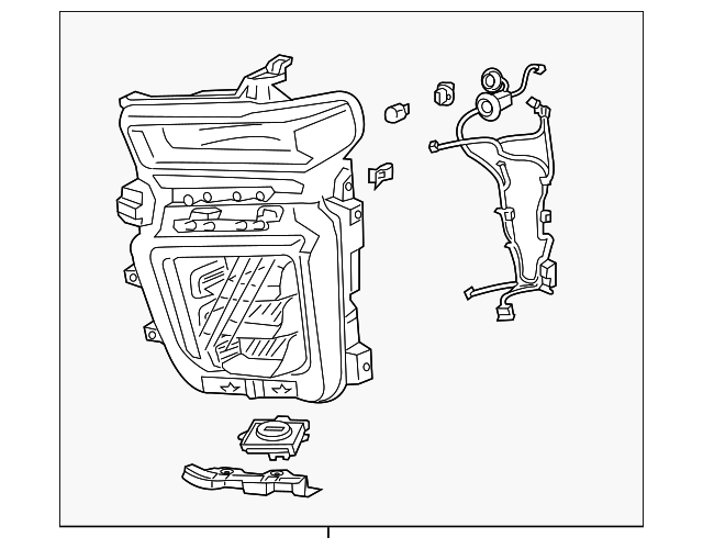 2020-2023 Chevrolet (Replaces 85133186) Driver Side Headlamp 87818247 ...