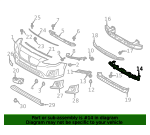 2018-2021 Subaru Crosstrek Lower Bracket 57707FL060 | Subaru Parts Store