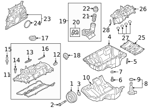 11129454322 - 2019-2023 BMW Valve Cover Screw (11-12-9-454-322) | BMW ...