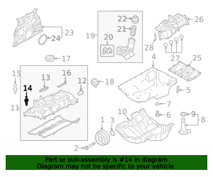 11129454322 - 2019-2023 BMW Valve Cover Screw (11-12-9-454-322) | BMW ...
