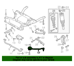 Genuine OEM Ft Lower Control Arm Part# LR148059 Fits 2013-2022 Land ...