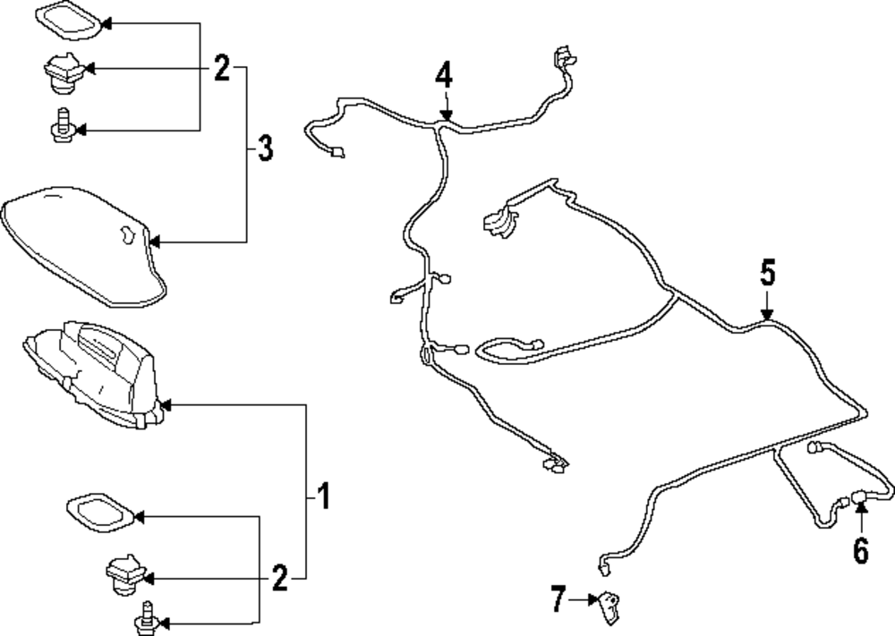 2024-2025 Toyota Grand Highlander Antenna Cable 86101-0EV30 | Toyota ...