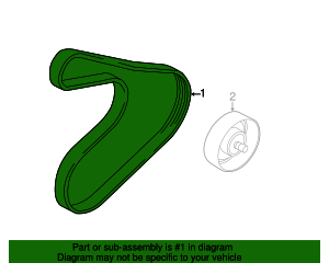 2014-2023 Kia Serpentine Belt 25212-2B720 | OEM Parts Online