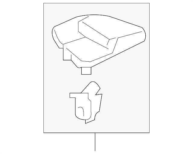 2011-2014 Acura TSX Cover, L Rear Seat Belt Side *NH556L* (Grayge ...