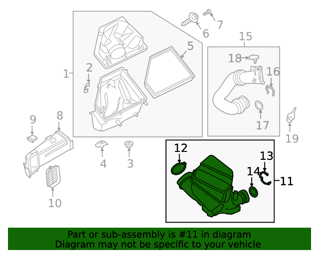 13718656981 - 2019-2023 BMW Resonator Assembly (13-71-8-656-981) | BMW ...