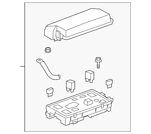 2012-2015 Chevrolet Camaro Accessory Wiring Junction Block 22760635 ...