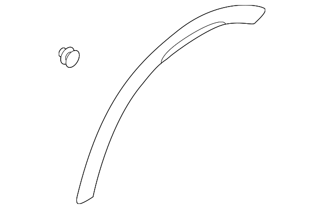 2020-2022 Subaru Outback Wheel Opening Molding 91112AN08A | QuirkParts