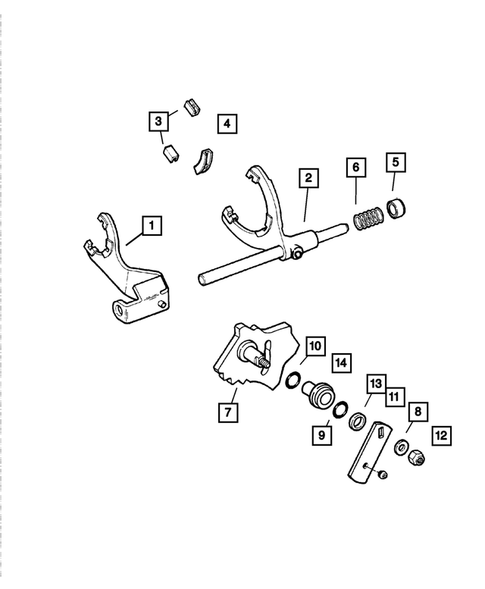 Fork and Rails for 2003 Dodge Ram 1500 | Mopar Estores