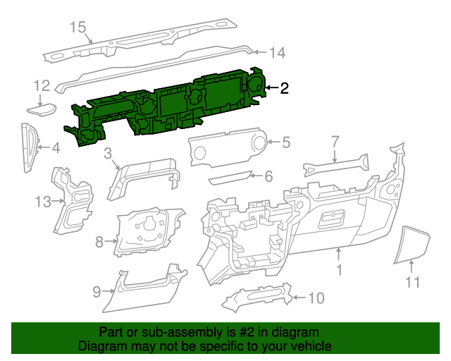 2018-2020 Jeep Reinforced Panel 6AC18TX7AF | TascaParts.com