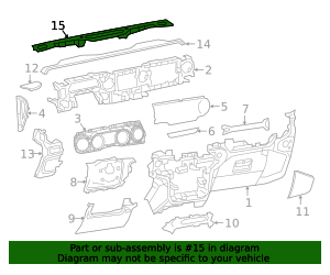 2018-2021 Jeep Defroster Duct 6KN87TX7AD | TascaParts.com