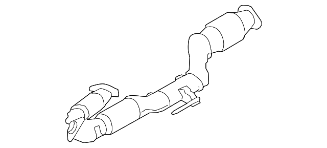 2015-2024 Nissan Murano Front Pipe 20020-5AA2A | OEM Parts Online