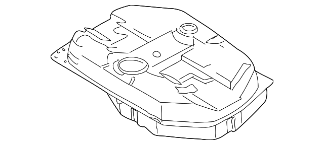 2001-2002 Kia Rio Fuel Tank 0K32A-42110C | GetOEMParts.com