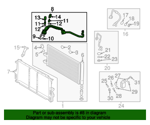 31694603 - A/C Pipe - 2016-2020 Volvo | Volvo OEM Parts Direct
