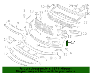 Porsche OEM Side Cover Part# 95B-807-819-B-1E0 | OEM Vehicle Parts