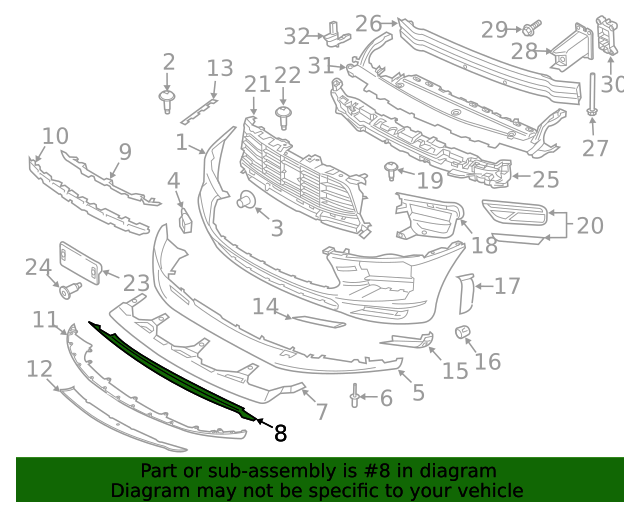 2019-2021 Porsche Macan Air Guide 95B-805-187-1E0 | Porsche Marin
