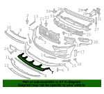 2019-2021 Porsche Macan Skid Plate 95B-805-842-1E0 | OEM Porsche