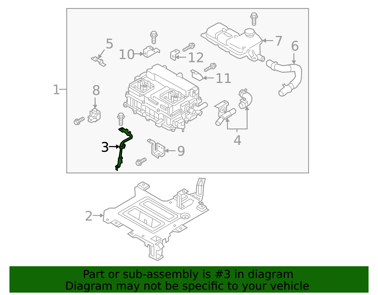 91856-G2120 - High-Quality Battery Cable for 2017-2022 Hyundai Ioniq ...