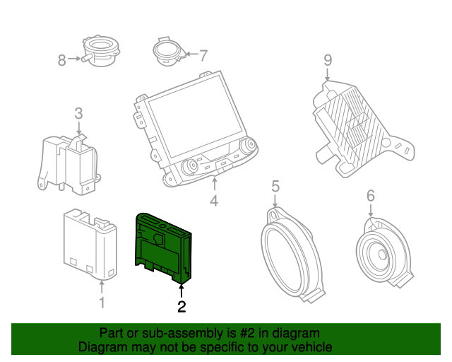 84307902 - Human Machine Interface Control Module Bypass Module 2020 ...