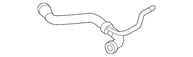 2013-2019 Ford Upper Hose DB5Z-8260-E | TascaParts.com