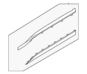 87721-Q5000 - Molding Assembly 2021-2024 Kia Seltos | Kia.Parts Store