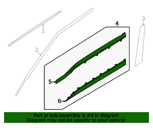 2021-2023 Kia Seltos Molding Assembly 87721-Q5000 | TascaParts.com